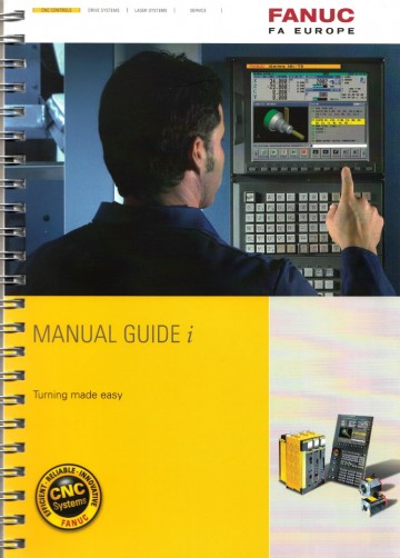 FANUC Trainingsboek Manual Guide DRAAIEN - CNC Instructie Buro